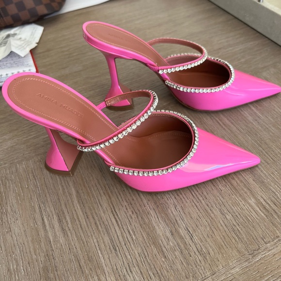 Amina Muaddi | Shoes | Amina Muadi Gilda Mule | Poshmark